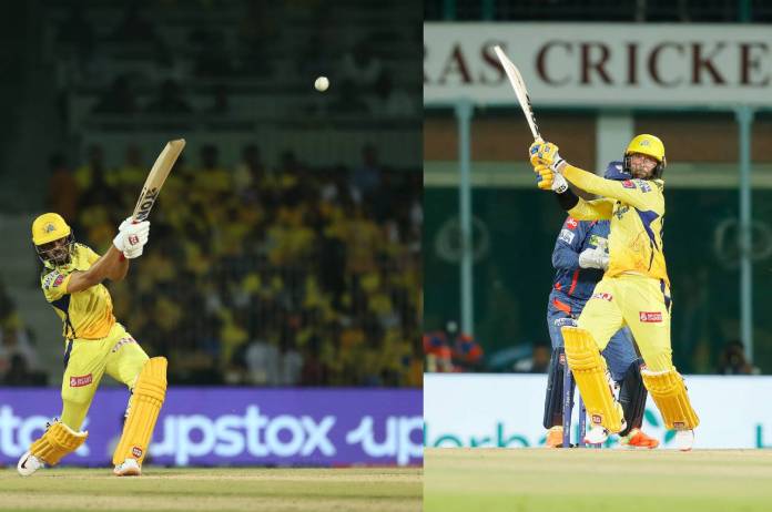 IPL 2023: Gaikwad, Conway assault LSG bowlers as CSK.....