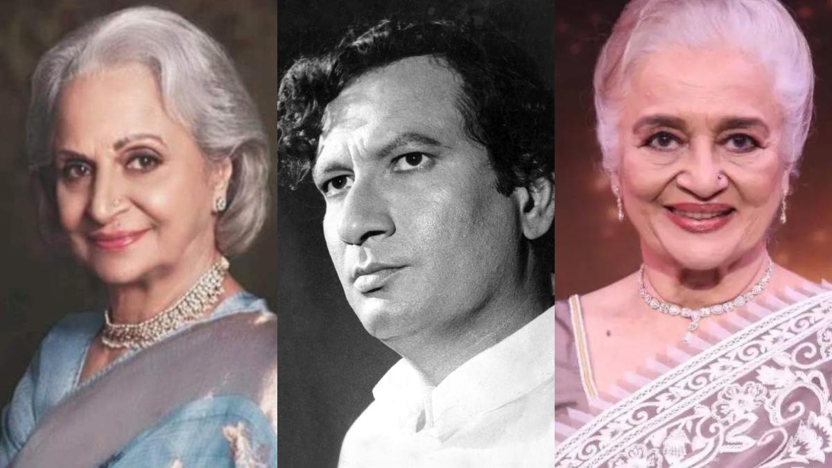 Bollywood Icons Waheeda Rehman, Hema Malini & Asha Parekh Pay Tribute To Vijay Anand On His ...