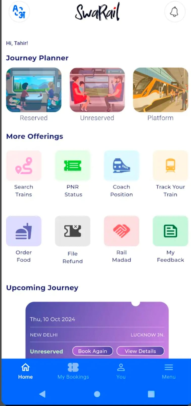 SwaRail App: A One-Stop Solution For All Railway Services; Check How It ...