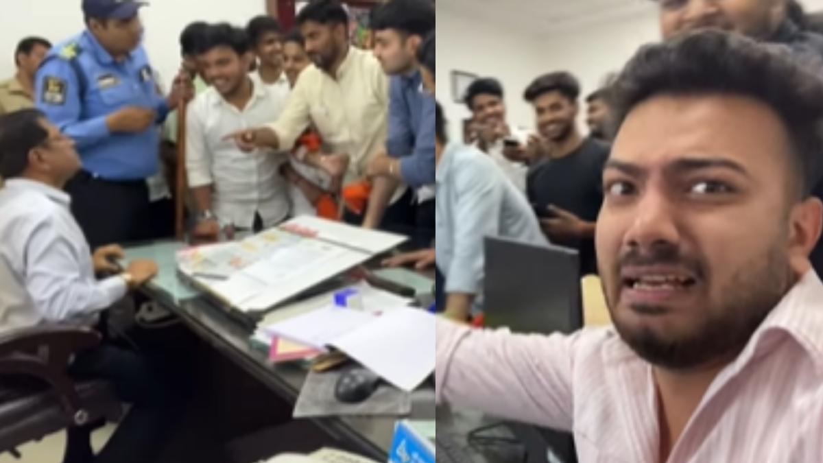 Viral Video: DU Student Mocks Principal Over AC, Says - 'Ye Hamare Sir Hai, AC Nahi Lagwa Rahe ...