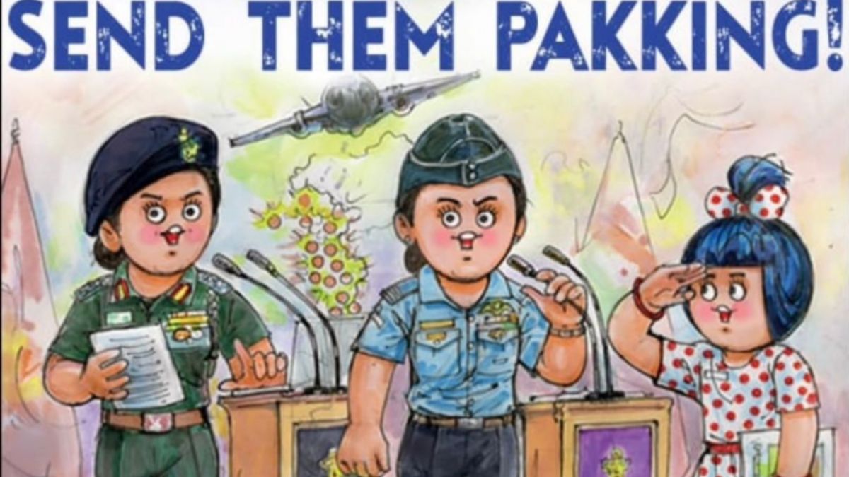‘Send Them PAKKING’: Amul’s Tribute To Women Officer Who Led 'Sindoor Operation' Briefing Wins ...