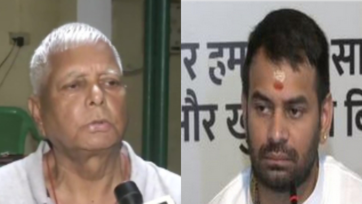 Lalu Prasad Yadav Expels Son Tej Pratap Yadav From RJD For Six Years News24