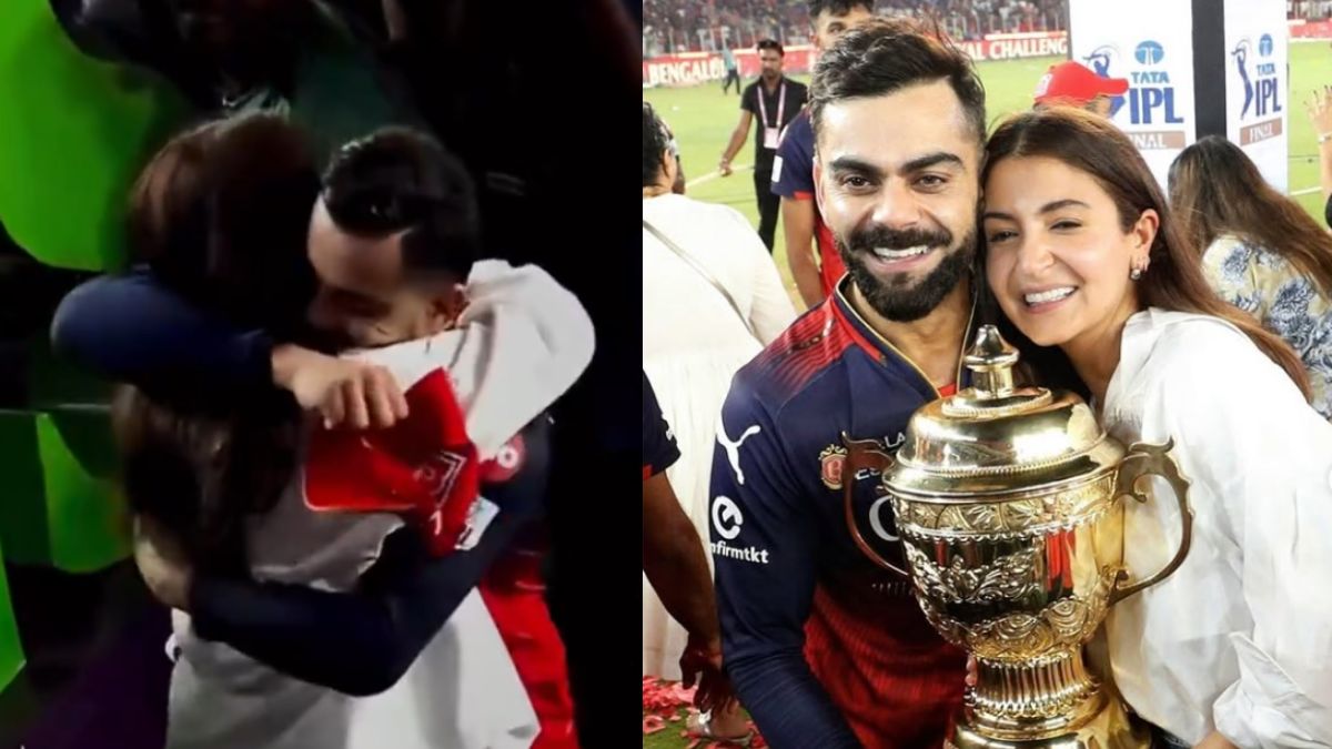 Anushka Sharma Hugs Emotional Virat Kohli After RCB's Big Win At IPL 2025; Watch