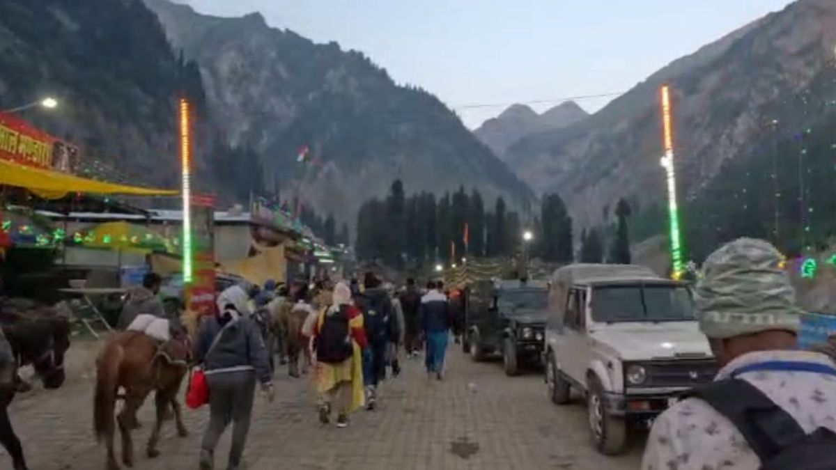 More Than 26,000 Pilgrims Visit Amarnath Shrine Amid Tightened Security Measures In Kashmir News24