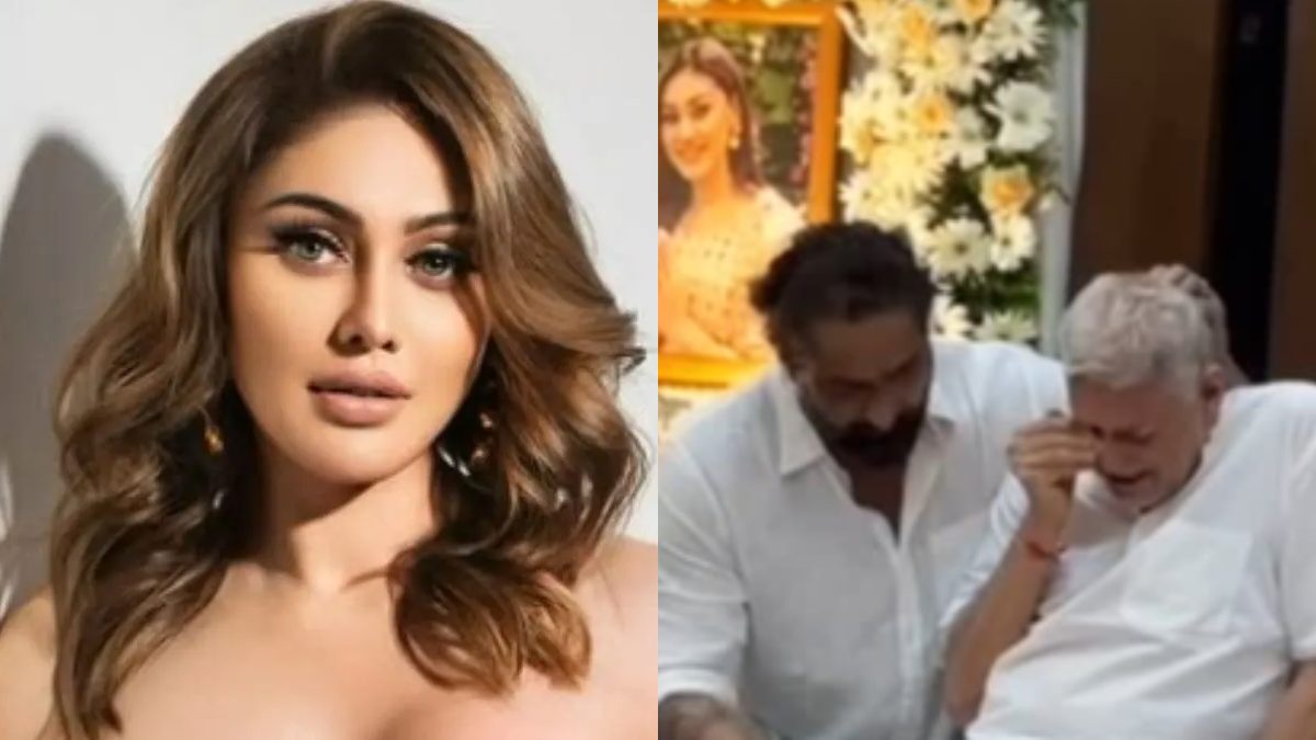 Shefali Jariwala’s Father Breaks Down At Prayer Meet; Parag Tyagi Seen Consoling Him, Emotional ...