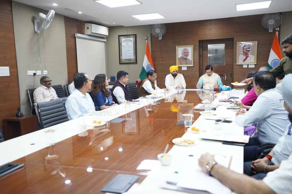 Punjab CM Bhagwant Mann Urges Centre To Release Rs 9,000 Cr RDF And Market Fee, Expedite Rice ...