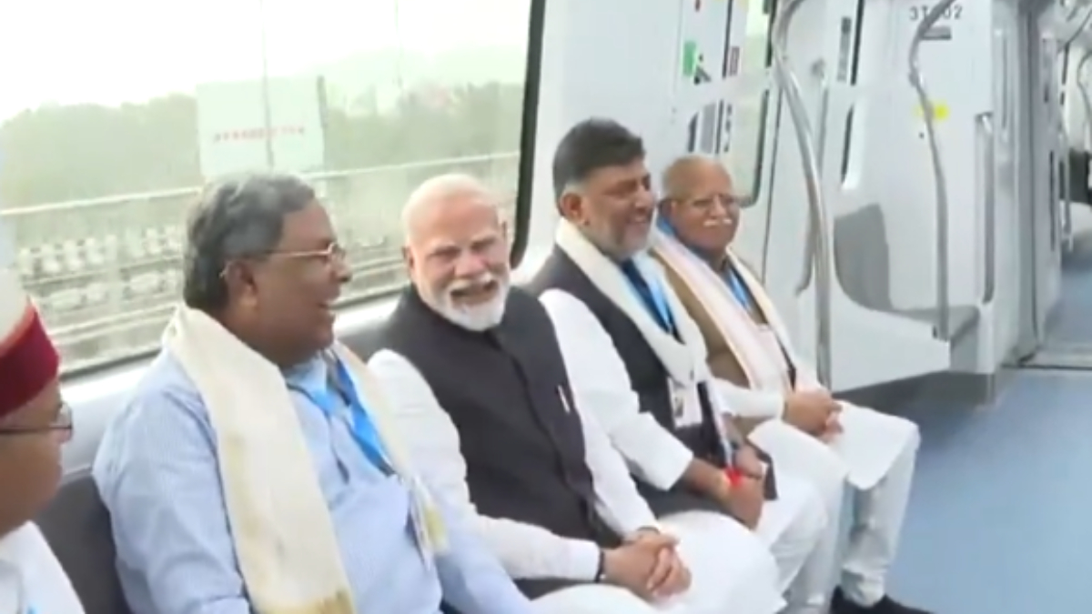 From QR Codes To Concrete Plans: PM Modi Flags Off Bengaluru’s Yellow Line, Lays Foundation For ...