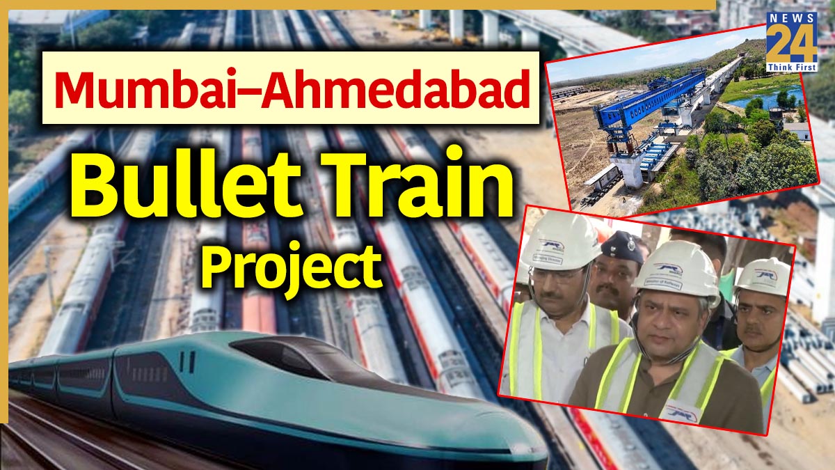Mumbai-Ahmedabad Bullet train project-Railways Minister shares big update; 320 km viaducts ...