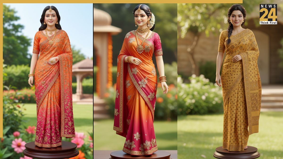 Nano Banana AI: Free Gemini AI Prompts to create a Retro Saree and Professional Look – A step-by ...