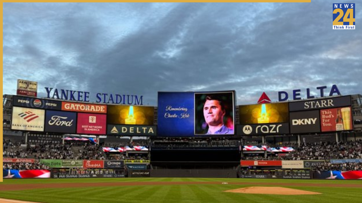 New York Yankees Pay Tribute To Charlie Kirk After He Was Shot Dead At Utah University Event ...