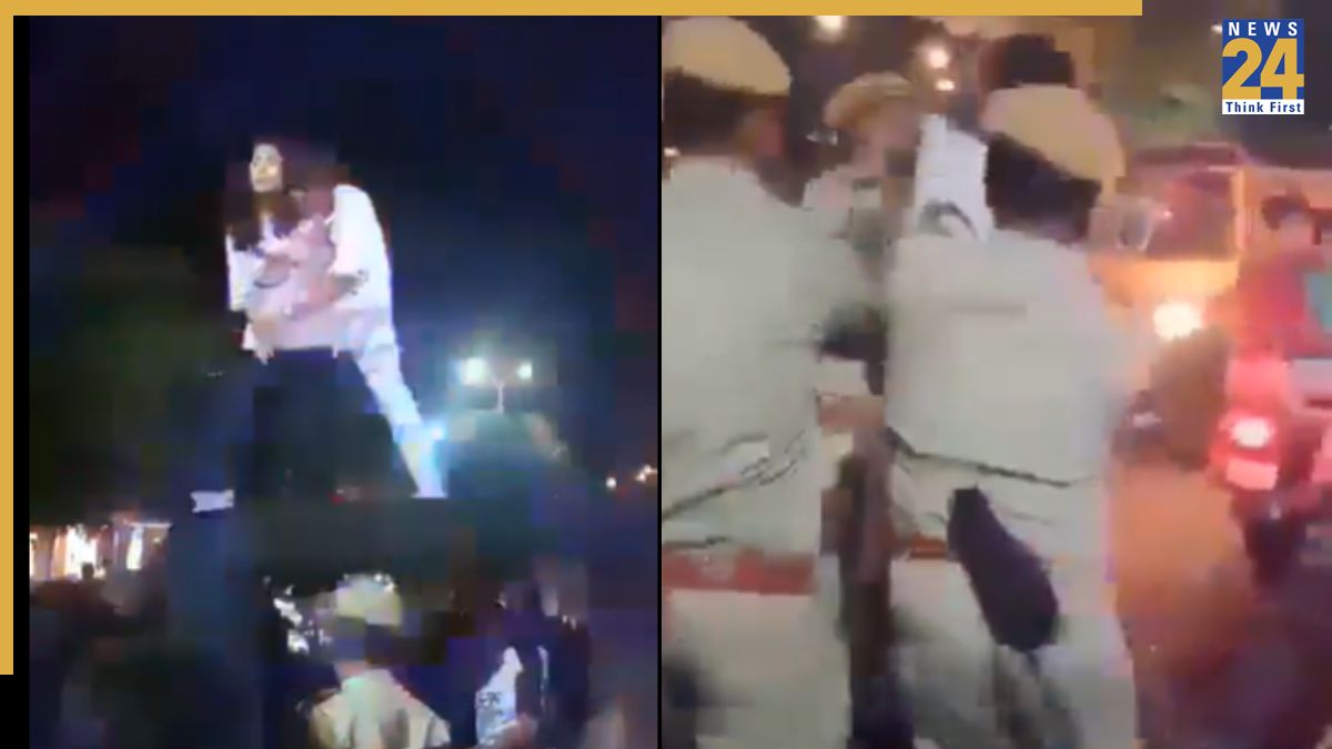 Obscene Acts on Police Jeep: Eloping Couple in Kota Detained After Shocking Video Emerges News24